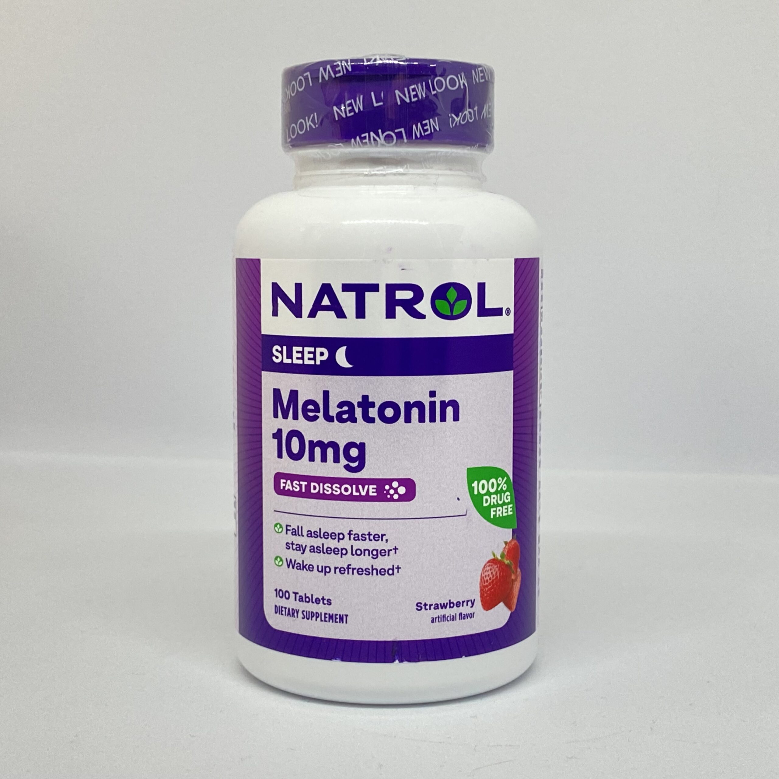 Natrol Melatonina 10mg 100 comprimidos sublinguales – ISA MIAMI STORE