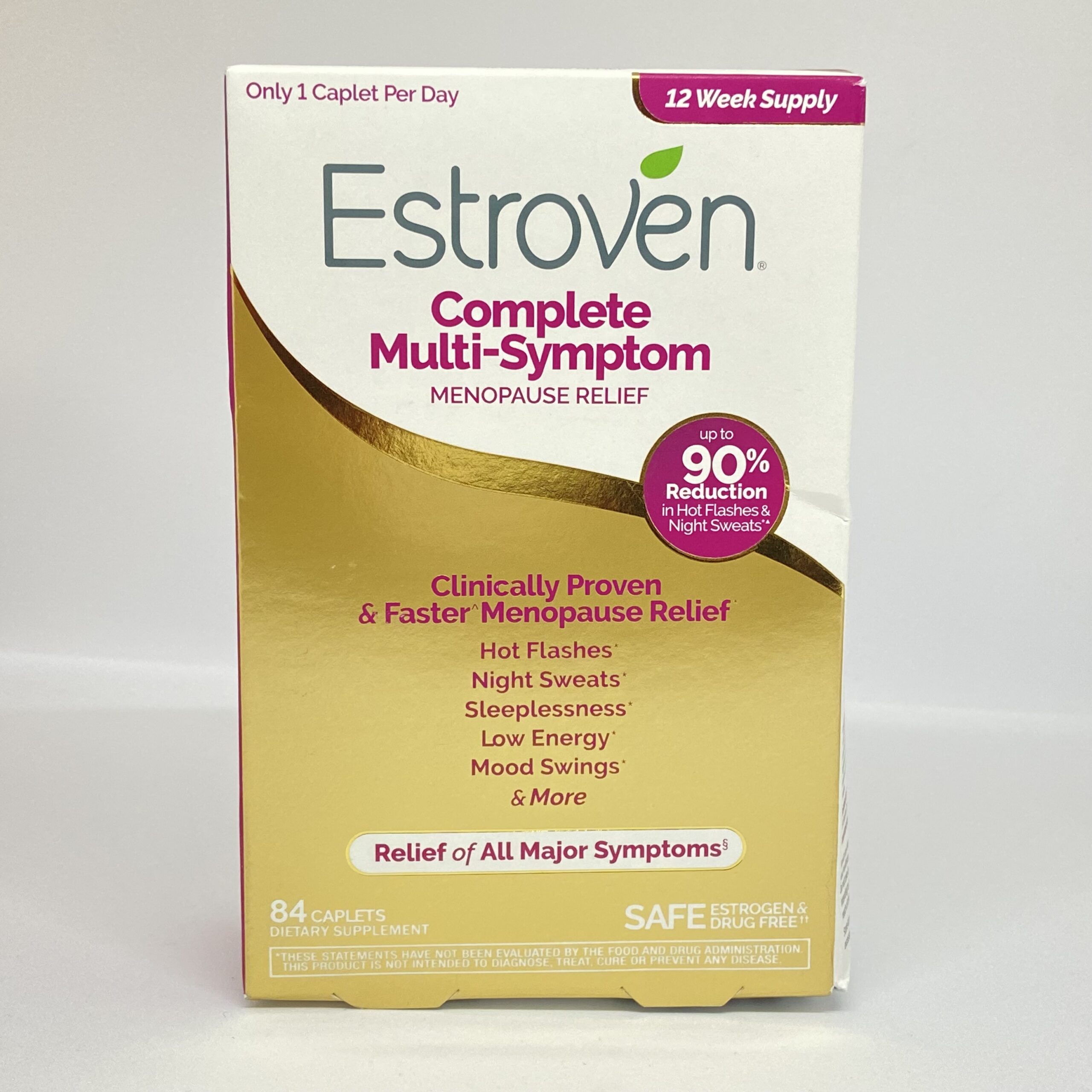 Estroven – Alivio para la menopausia 12 semanas – ISA MIAMI STORE