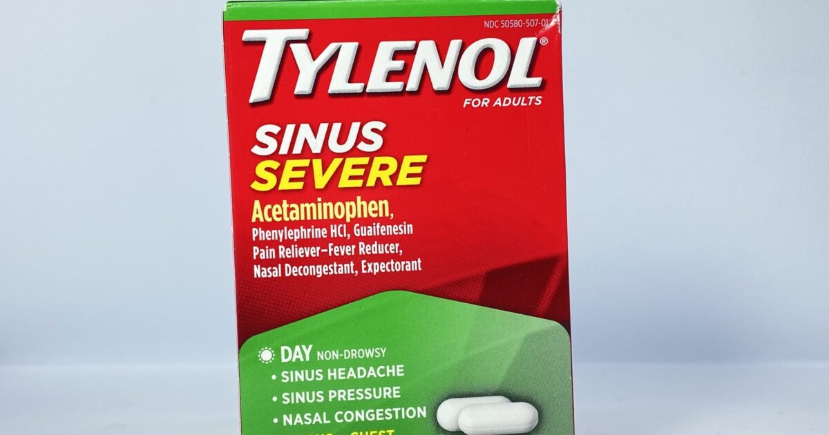 Tylenol – Sinus Severe (adultos) – ISA MIAMI STORE