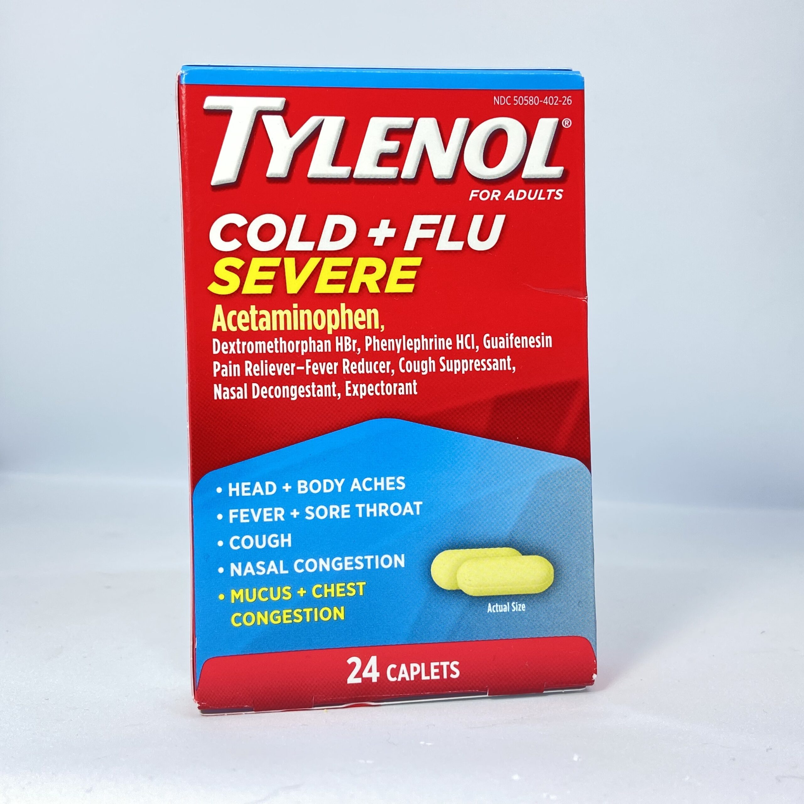 Tylenol – Cold + Flu Severe (adultos) – ISA MIAMI STORE
